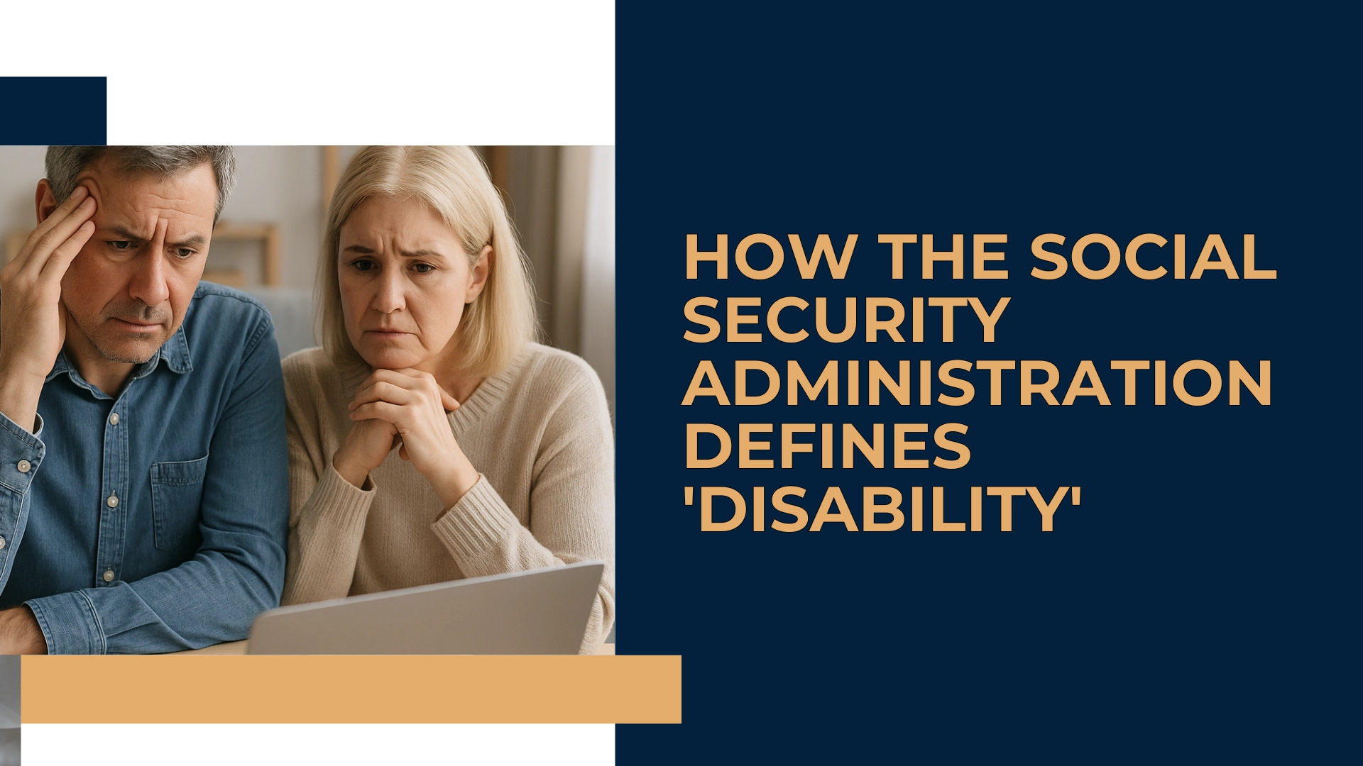 How the Social Security Administration Defines 'Disability'